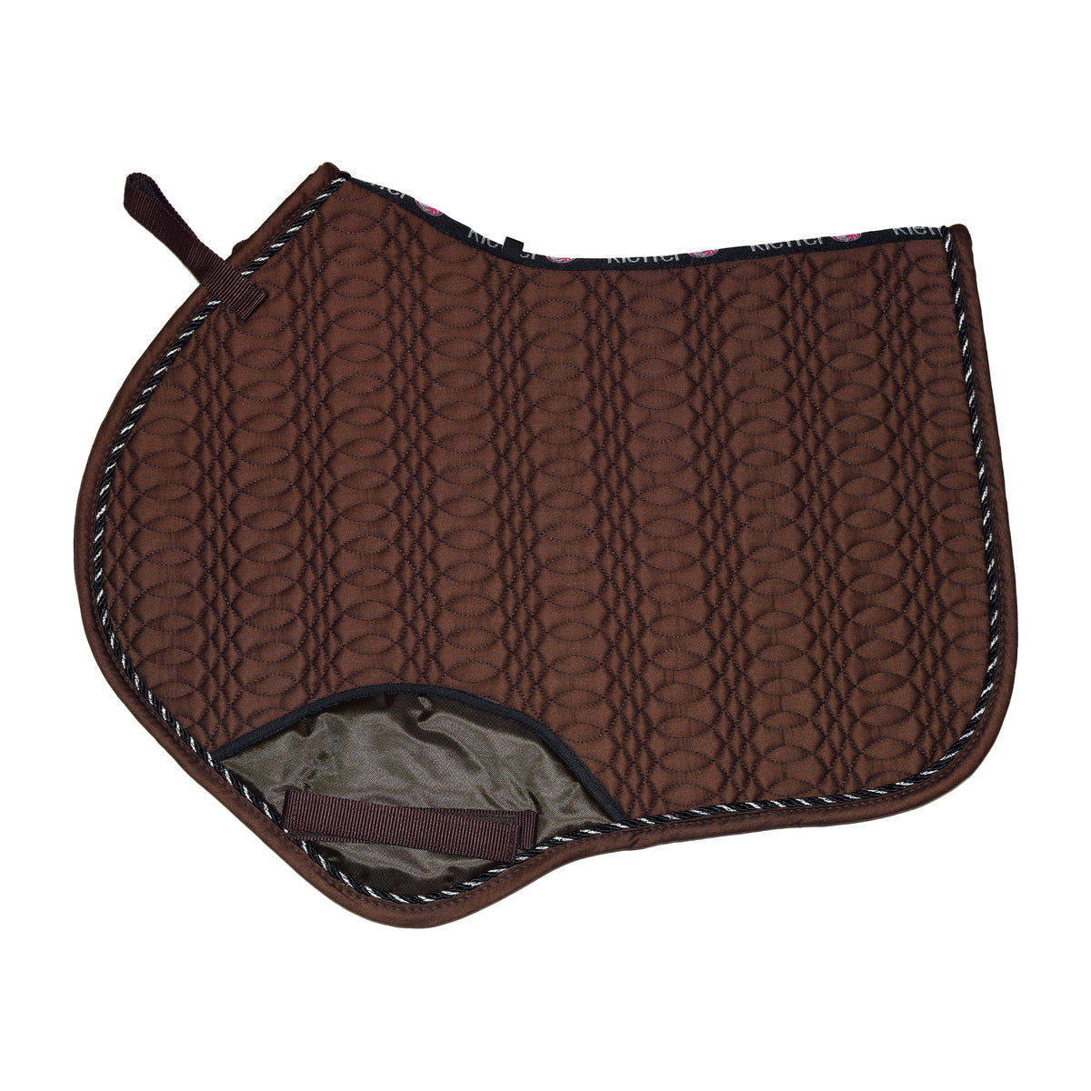 Kieffer Saddle Pad Jumping Chocolate – Toptac International