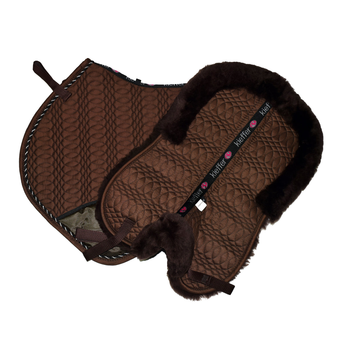 Kieffer Saddle Pad Jumping Chocolate – Toptac International