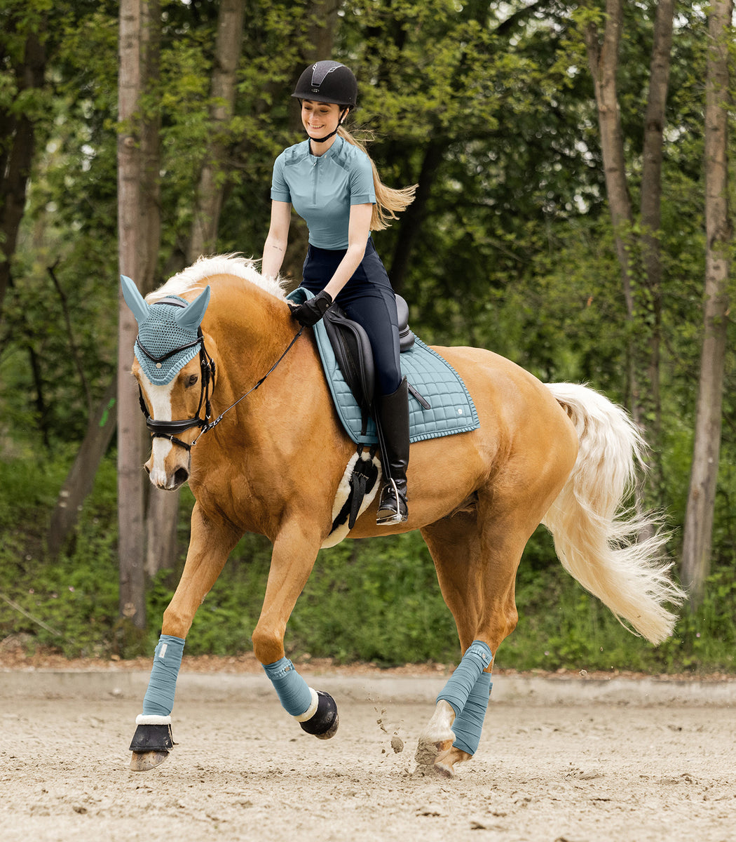 Waldhausen Saddle Pad Dressage Florence Alpine Blue – Toptac International