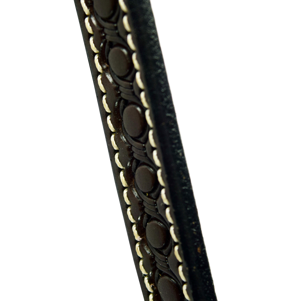 Ezy Ride Bridle Brow with Stamping Dark Brown – Toptac International