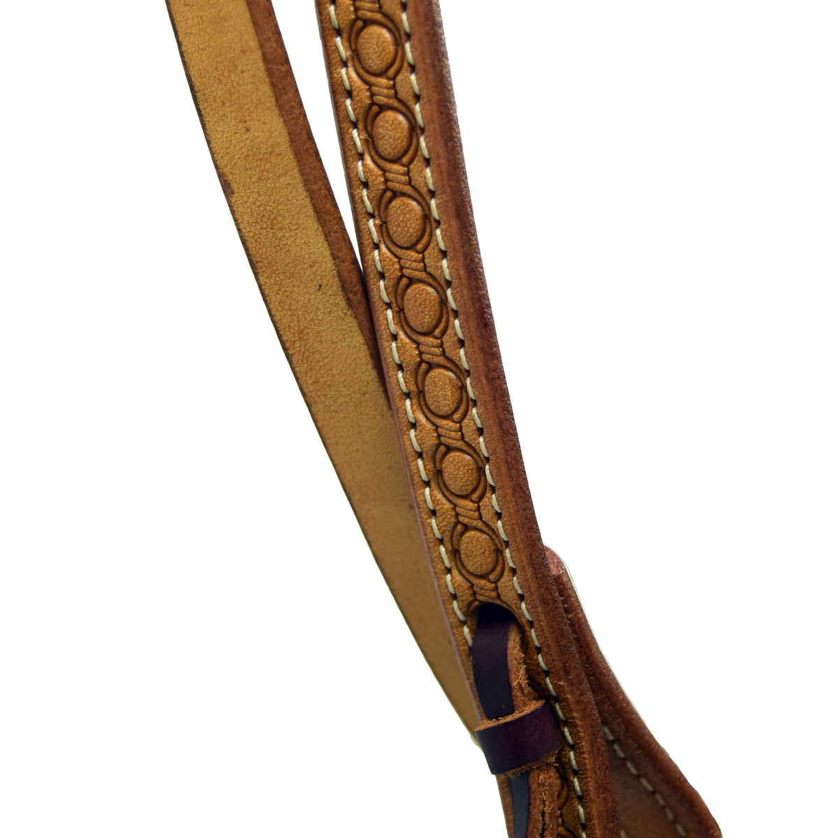 Ezy Ride Bridle Brow with Stamping Natural – Toptac International