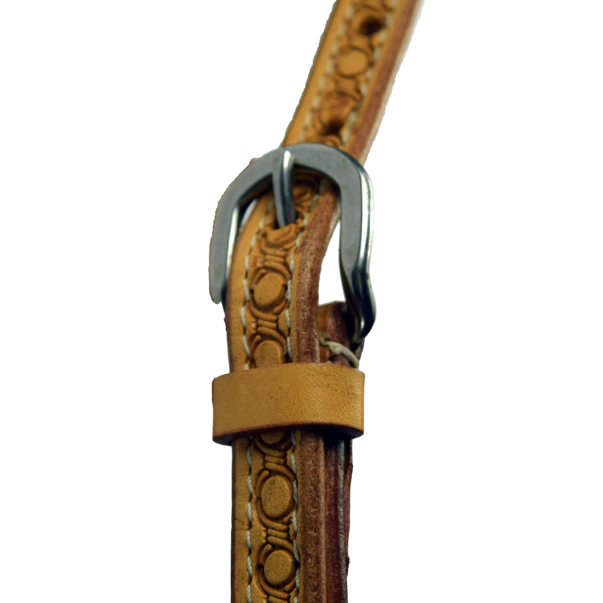 Ezy Ride Bridle Brow with Stamping Natural – Toptac International